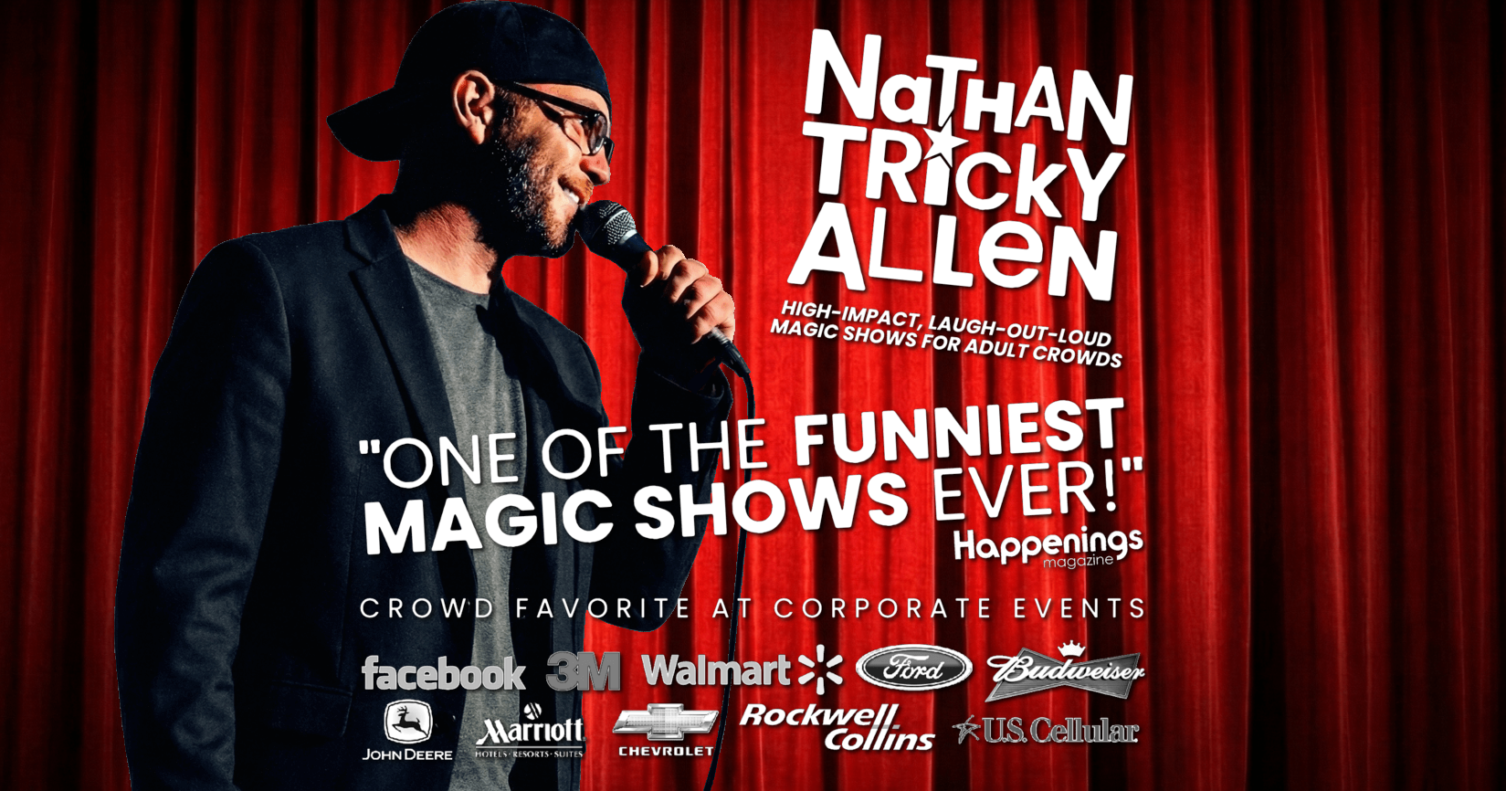 Nathan Tricky Allen | Comedy-Magician | Corporate Comedian | Event ...